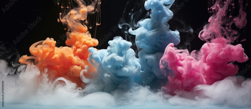 stunning dry ice smoke clouds, creating an ethereal fog that adds an ...