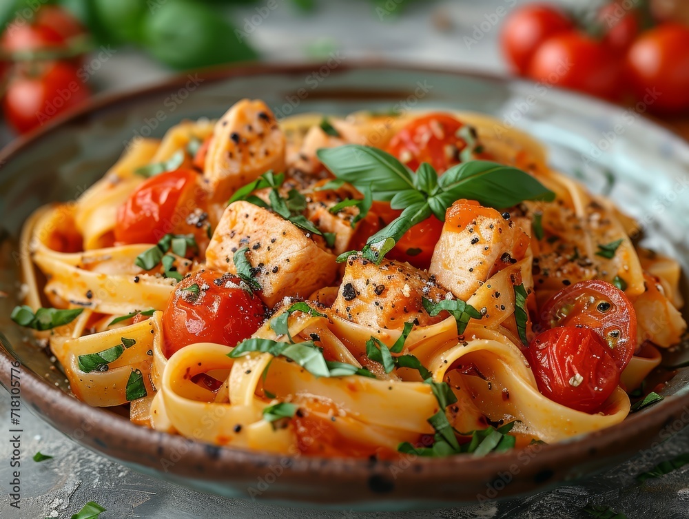 Indulge in the vibrant flavors of italy with a classic pasta pomodoro ...