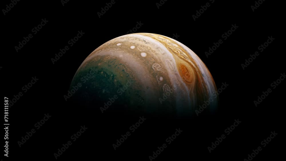 Ultra-Realistic 3D Jupiter Animation Made with Recent Real Images from ...
