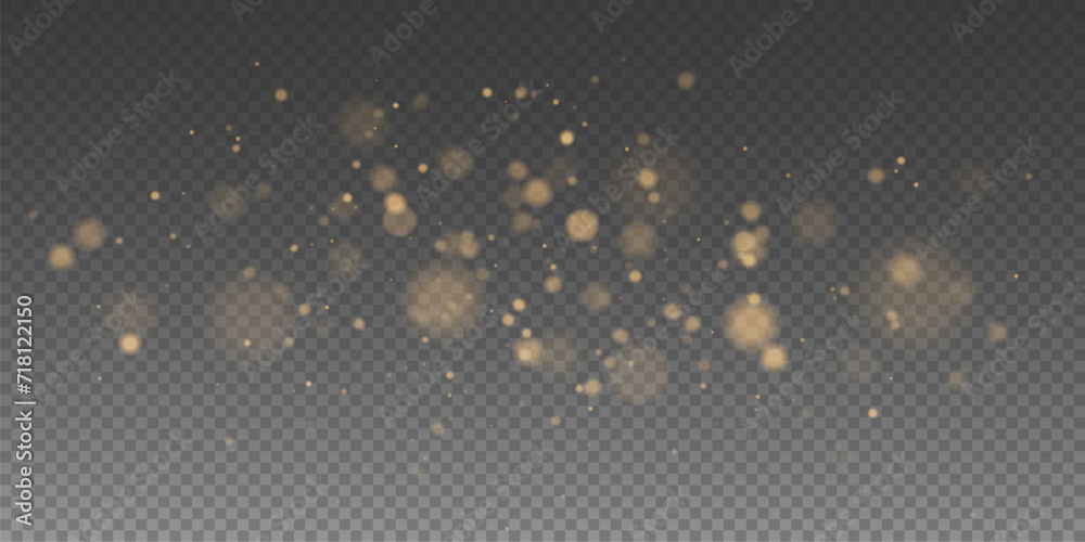 Christmas glowing bokeh confetti light and glitter texture overlay for ...