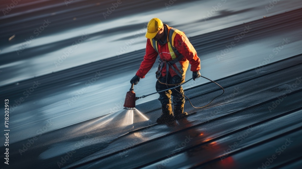 Roof color spray, painting, coating and leakage prevention service ...