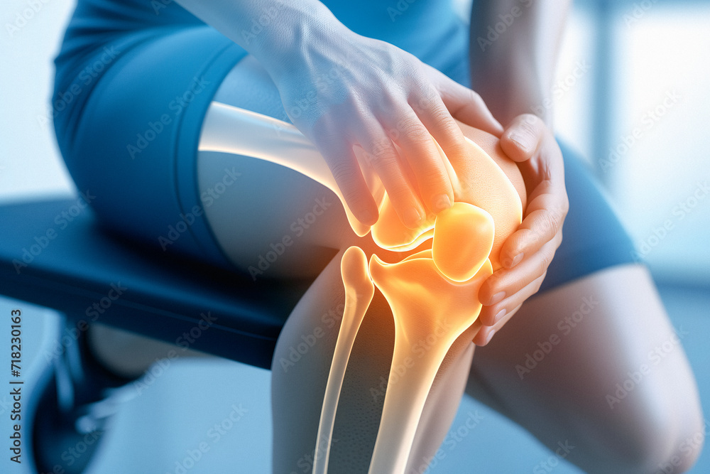 Knee Joint Pain Injury Leg Tendon, Muscle Problem Pain Syndrome, Muscle ...