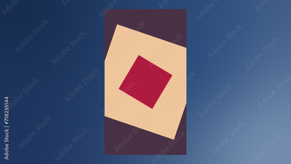 Square Merge | 4K and 1080x1920 Resolutions Stock Template | Adobe Stock