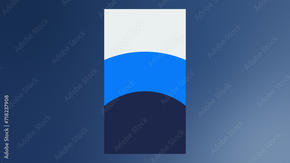 Crescent Cross | 4K and 1080x1920 Resolutions Stock Template | Adobe Stock