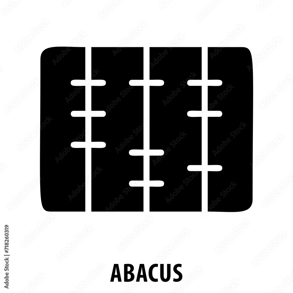 Abacus icon, PNG, calculation, mathematics, counting, ancient ...