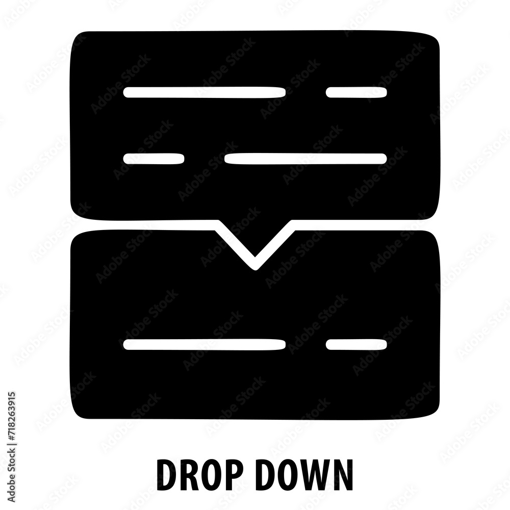 Drop down, dropdown menu, select, choose, drop down icon, menu, list ... Drop down, dropdown menu, select, choose, drop down icon, menu, list ...