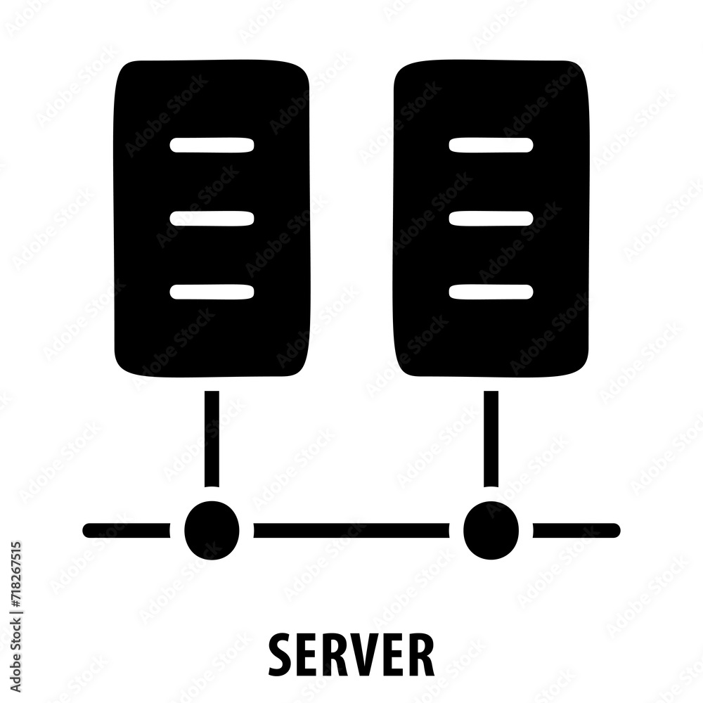 Server, hosting, data center, technology, server icon, network ...