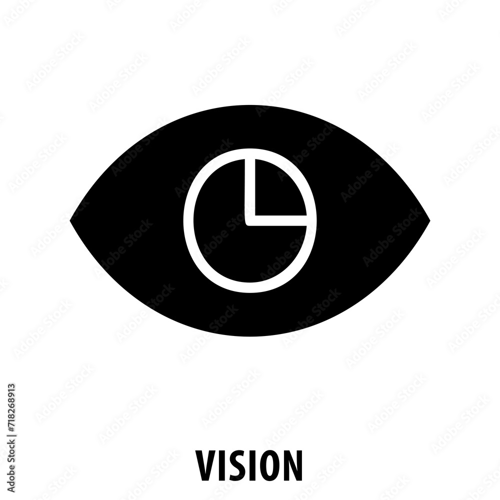 Vision, eye, sight, clarity, perspective, Vision icon, insight ...