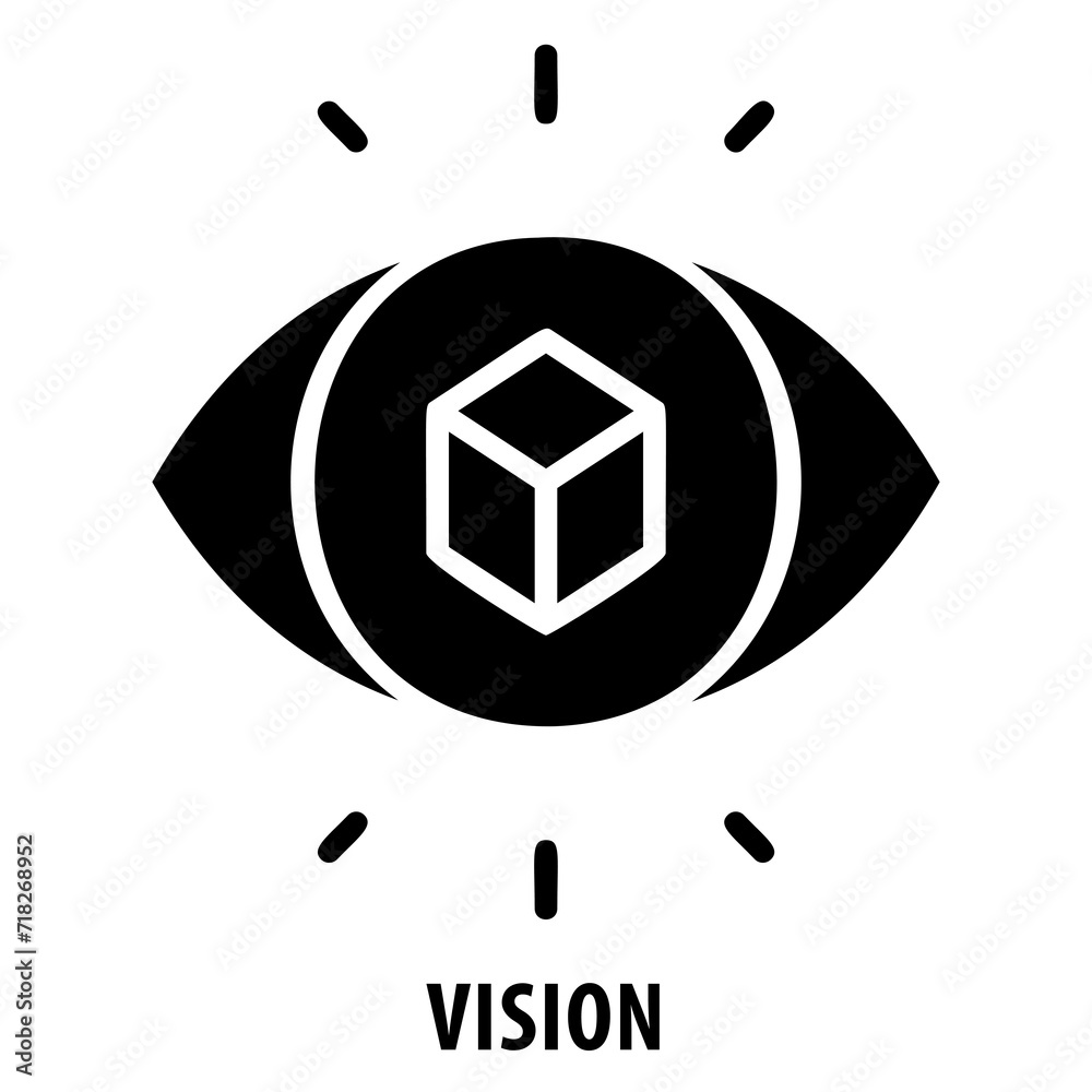 Vision, eye, sight, clarity, perspective, Vision icon, insight ...