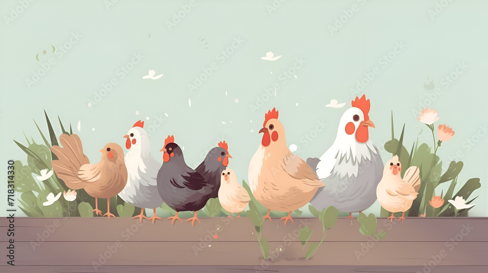 Beautiful Hen Design, Chicken, Perfect for your Project or Wallpaper ...