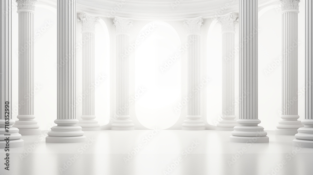 An image of an architectural symmetrical structure in the form of ...