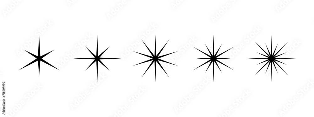 Small isolated black sparkles on a transparent background – Collection ...