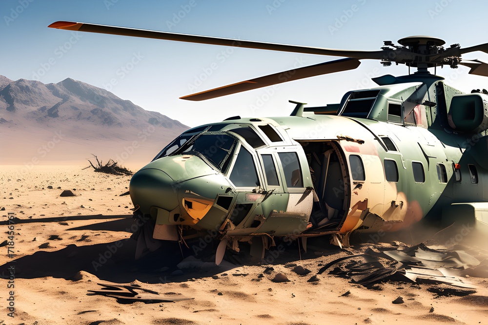 Remains of battle: After-effects and mission failures of a crashed ...