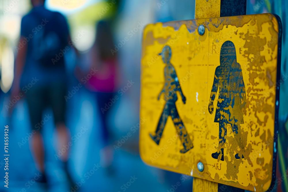 Safety Signage: Feminist-Inspired Warning Signs in Public Spaces. Close ...