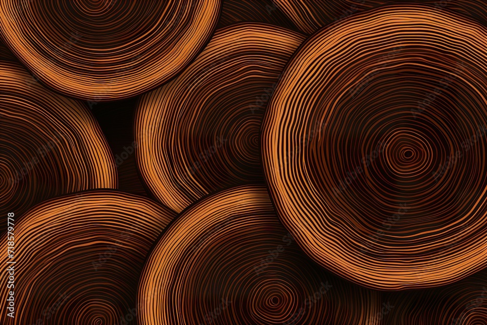 Annual ring background, tree cross-section annual rings, annual ring ...