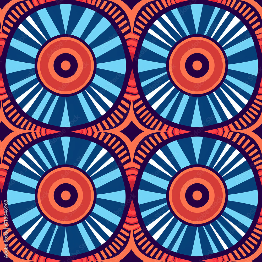 African Pattern Shweshwe Afro Patterns Stock Illustration | Adobe Stock