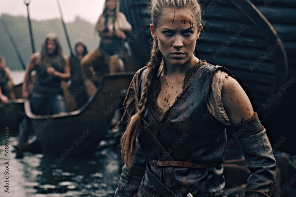 Bold female viking: a glimpse into the fierce world of Nordic ...