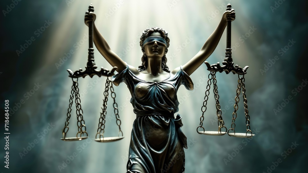 Symbolic scales of justice Themis: legal balance, fairness, and ...