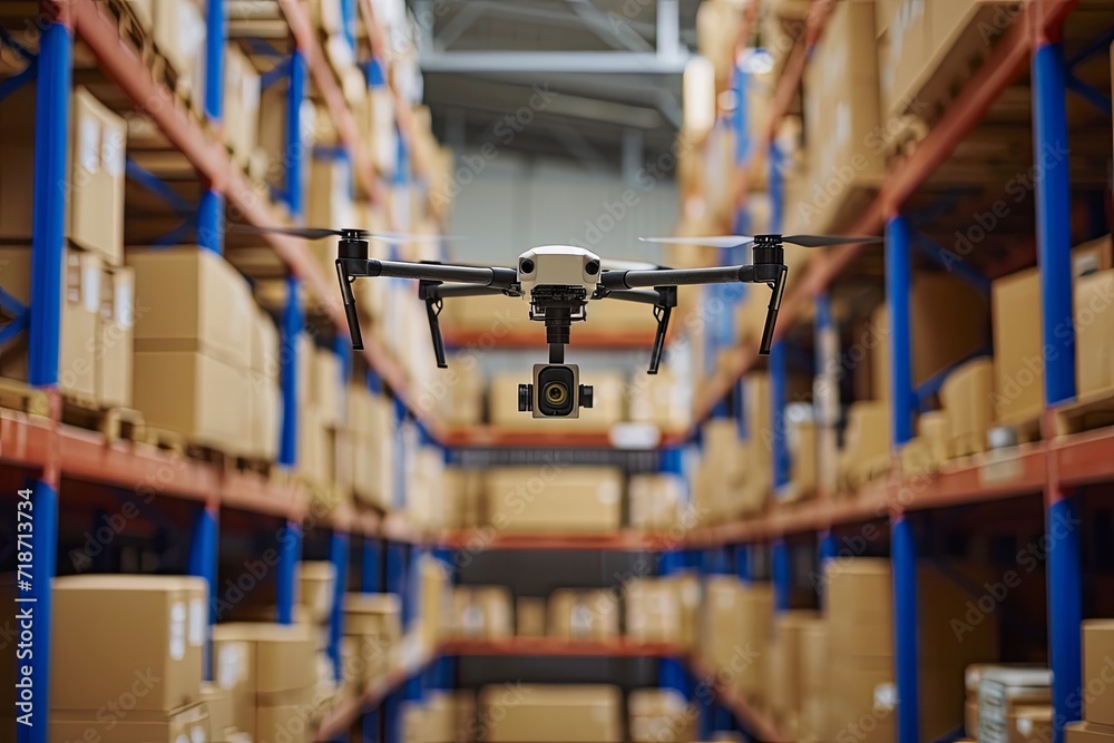 Robotic vertical mobility autonomous micro drone technology. Innovative ...