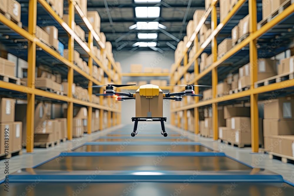 Robotic vertical mobility autonomous micro drone technology. Innovative ...