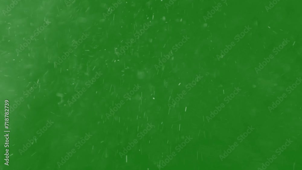 Snowfall effect high Resolution green screen effects 4k, Easy editable ...