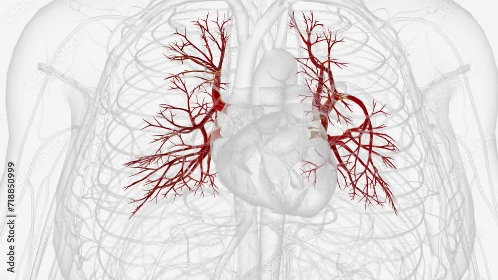 Pulmonary veins are blood vessels that carry oxygen-rich blood from ...