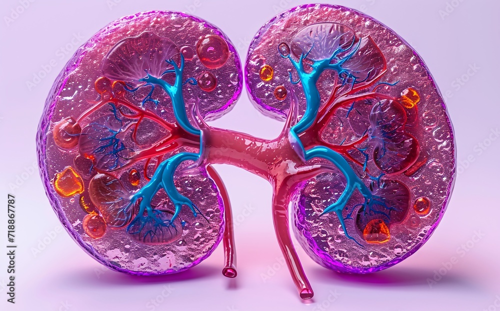 Pink and Purple Kidneys: A Colorful Look at the Inner Workings of the ...