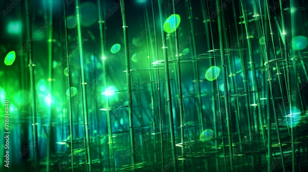Evergreen beauty of an emerald eon matrix, matrix-like formations in ...