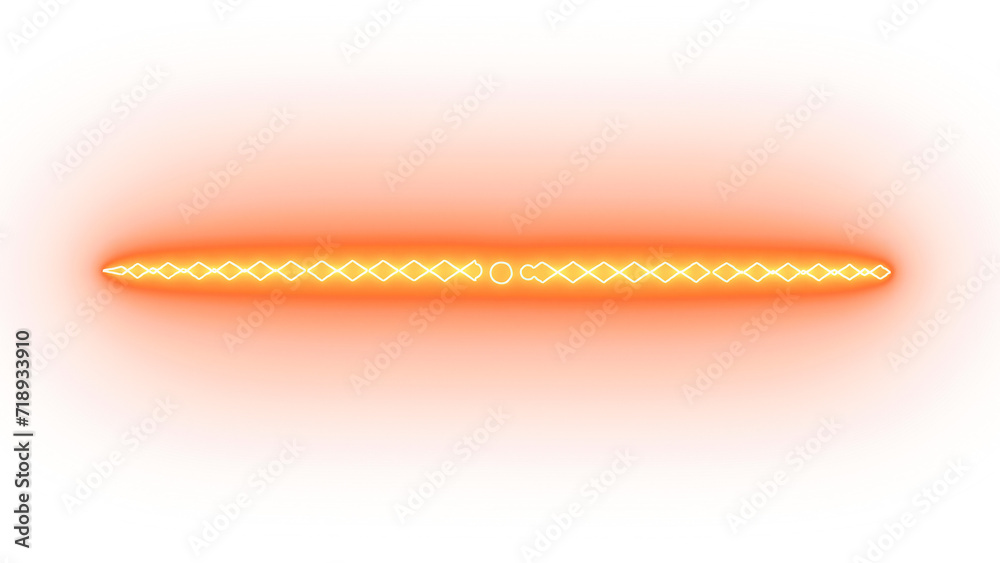 Orange light png, line light png, neon lights transparent background ...