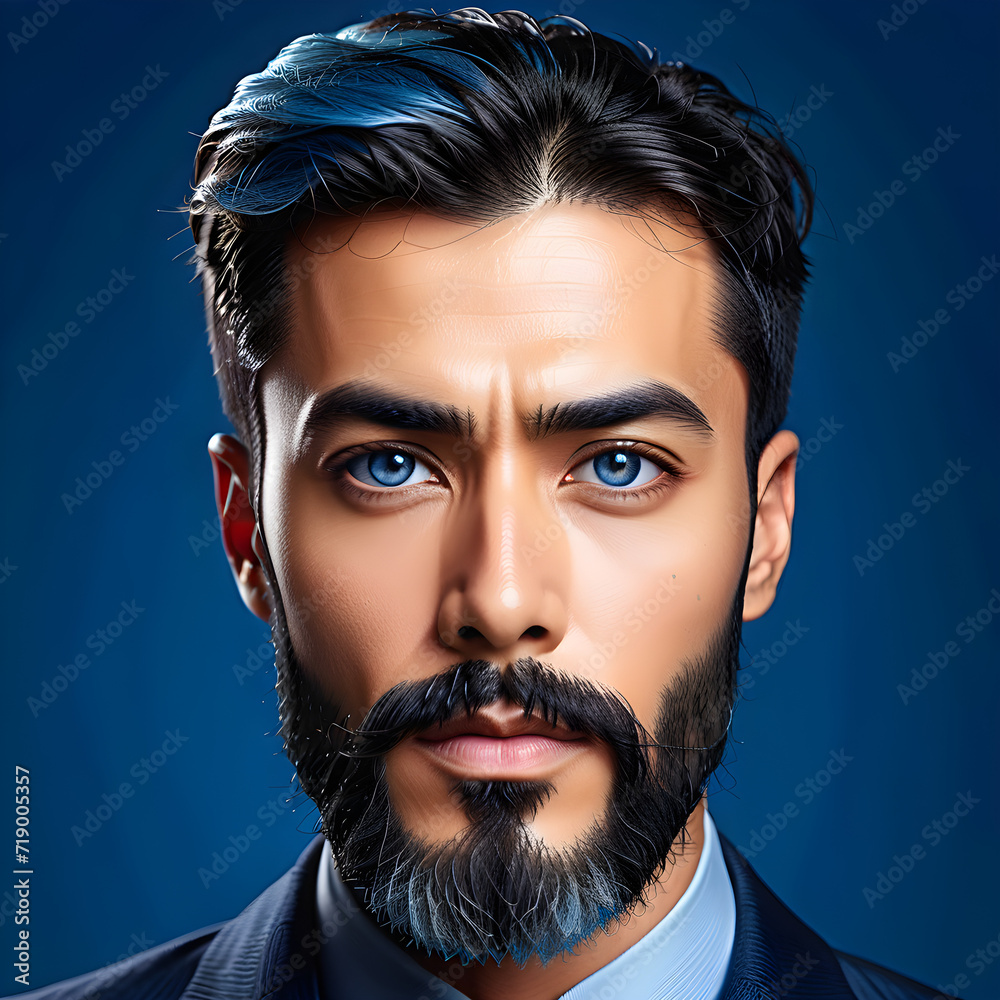 The Beautiful Palette of Beards: Creative Beard Color Art and Styling ...
