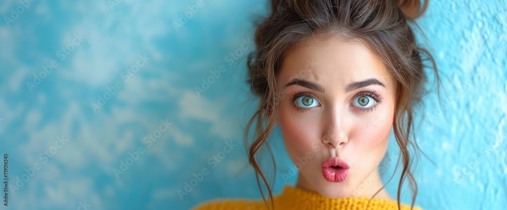 Funny Face Goofy Woman Tongue Out, HD background, Background Banner ...