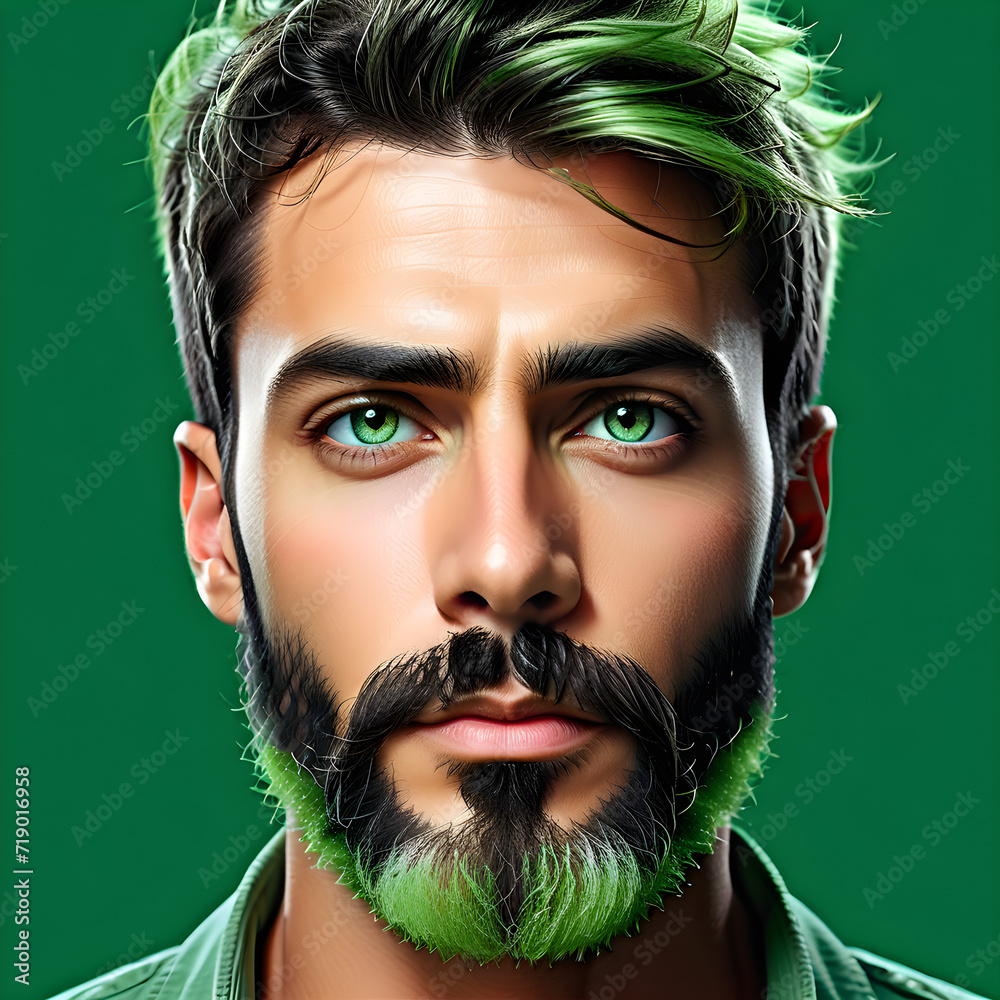 The Beautiful Palette of Beards: Creative Beard Color Art and Styling ...