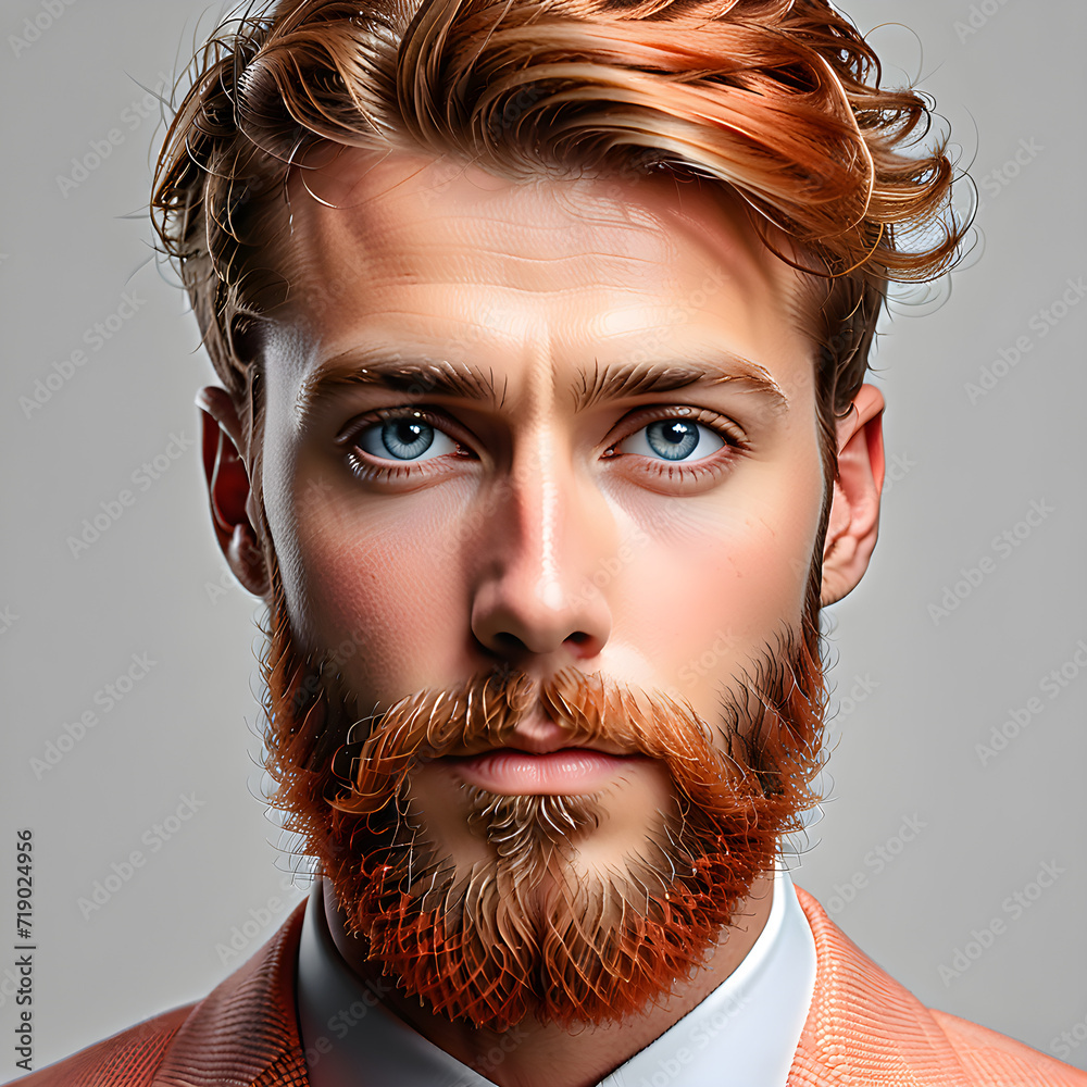 The Beautiful Palette of Beards: Creative Beard Color Art and Styling ...