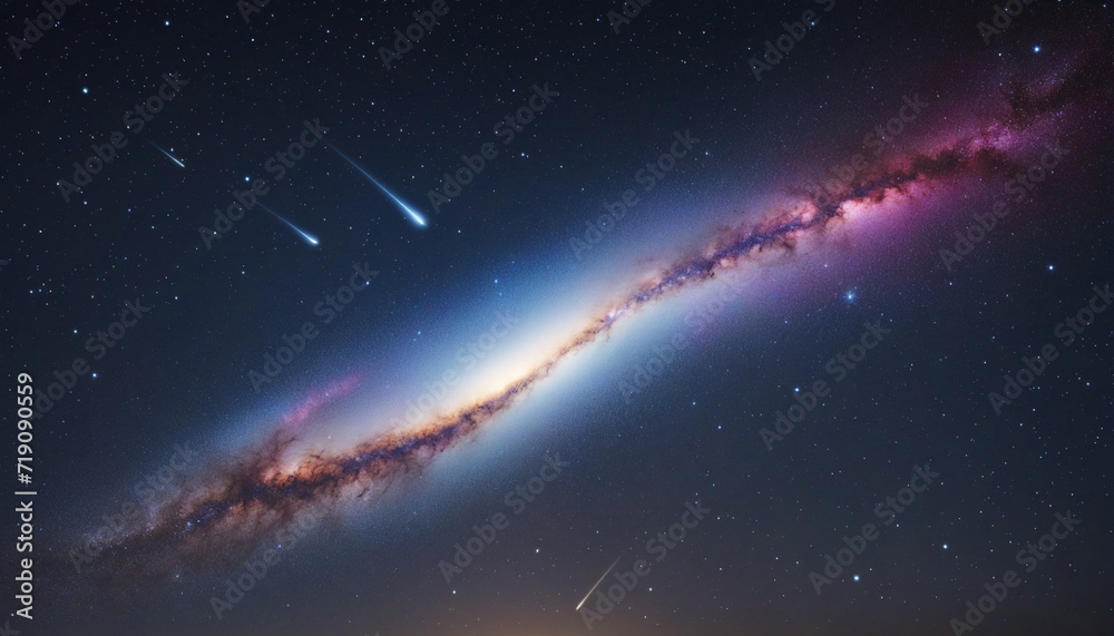 Extra terrestrial canopy embellished with shooting space elements ...