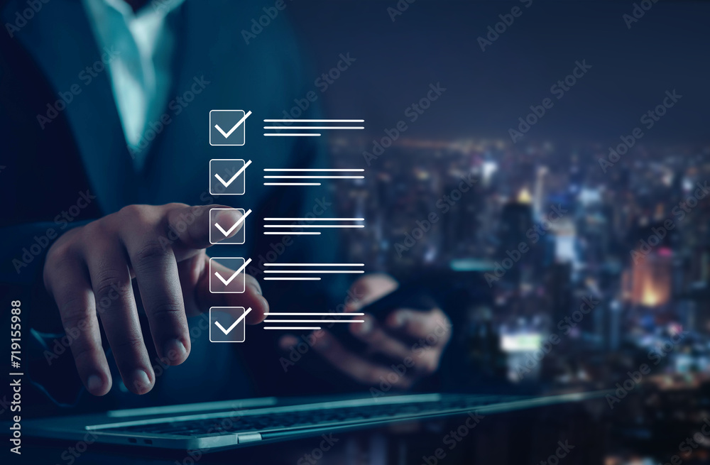 Checklist and fill out online survey form document management system ...