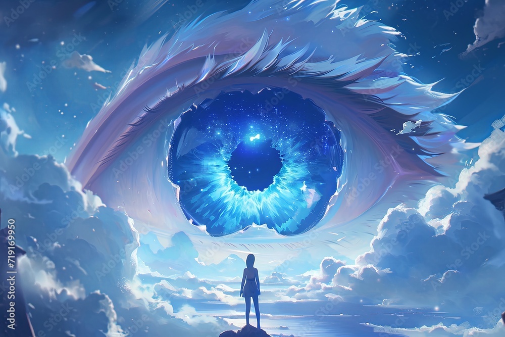 a portal to another world, 8th dimension portal, scifi, holographic ...