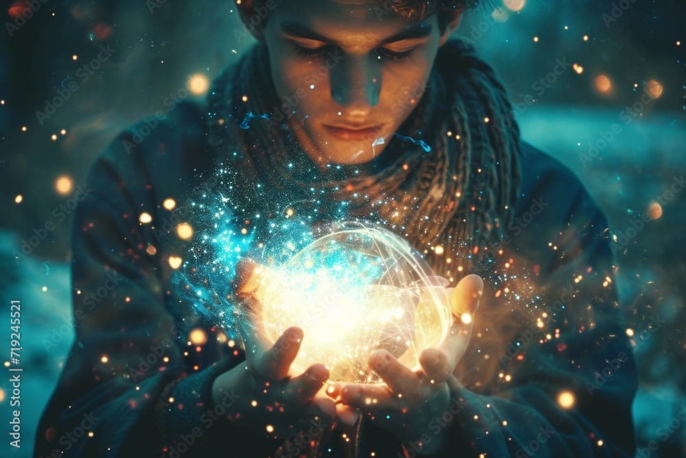 Unleashing the Supernatural: Harnessing the Magic of Superpowers Stock ...