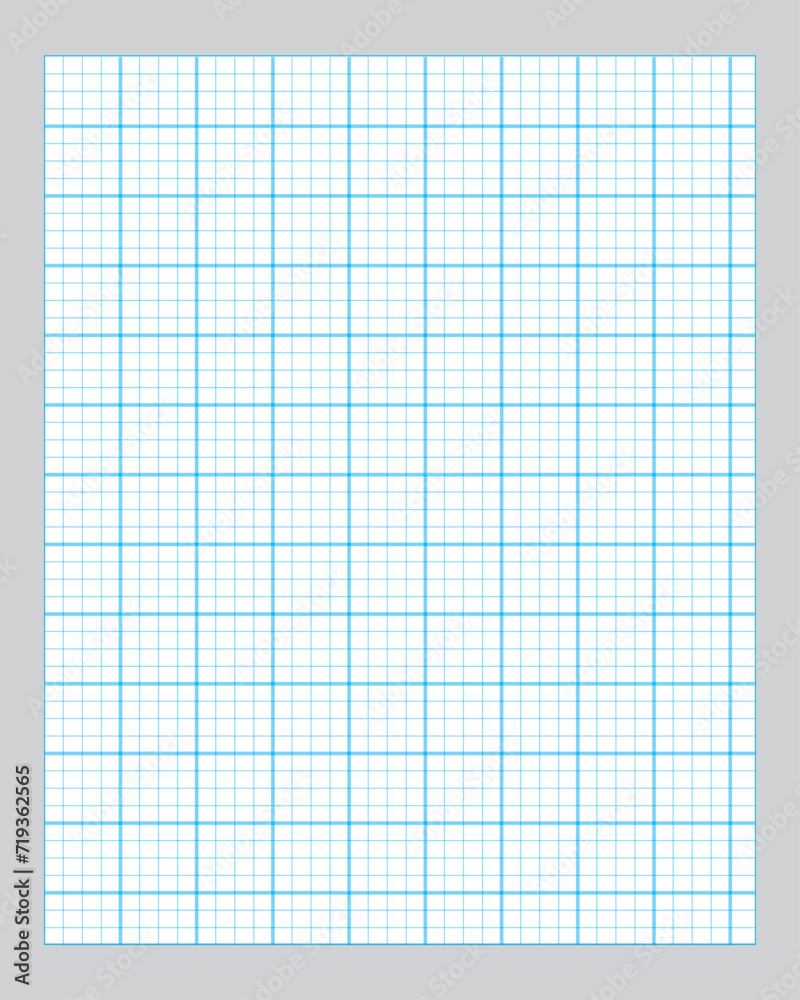 Square grid line background on white background. Notebook Lined Paper ...
