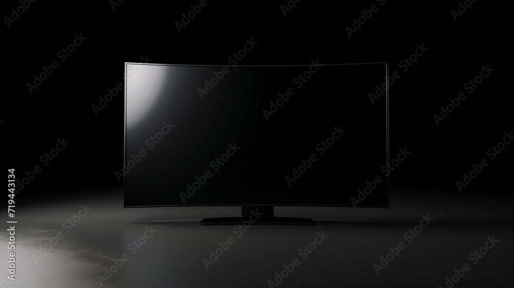 lcd tv screen, lcd screen with alpha channelو black and white frame, TV ...