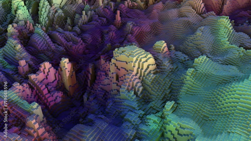 4k graphic animation, impressive images with effects. 4k video ...