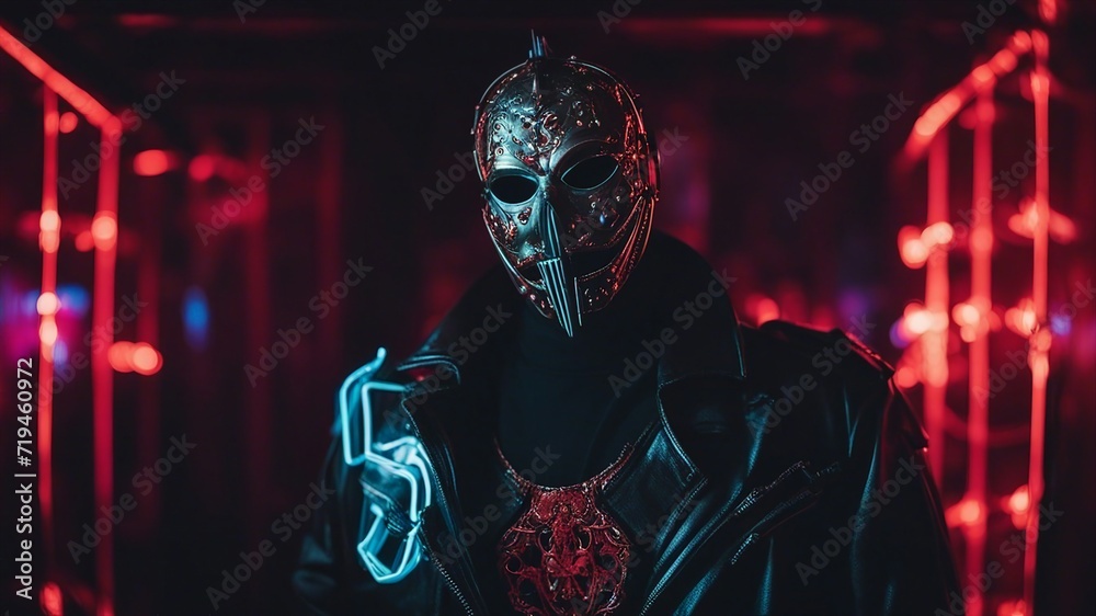person in a mask A horror story where a killer has a mask that can ...