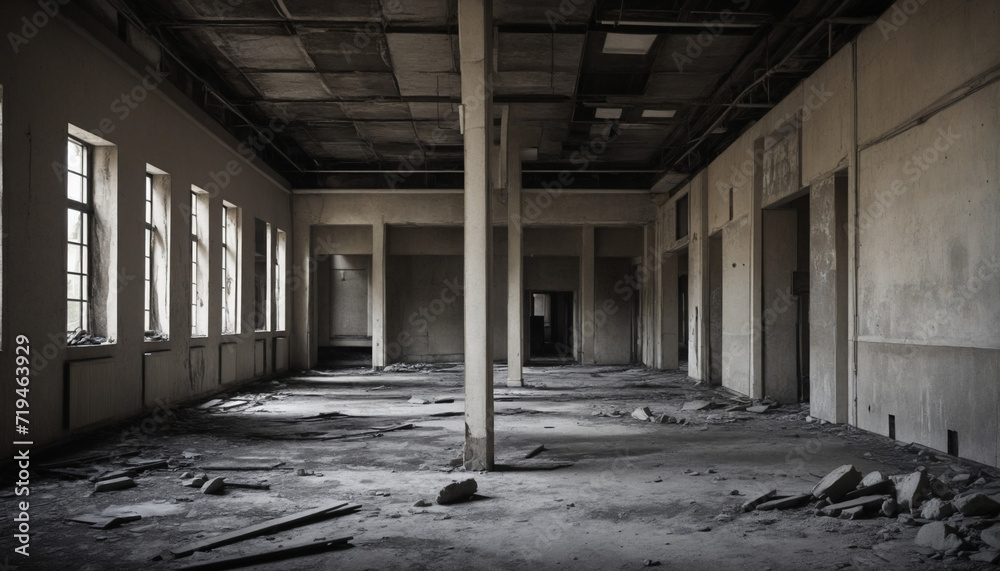 Decay and Destruction: A Surreal Exploration Inside an Abandoned ...