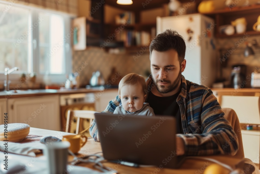 Mastering The Art Of Juggling Work And Childcare: Multitasking Dad's ...