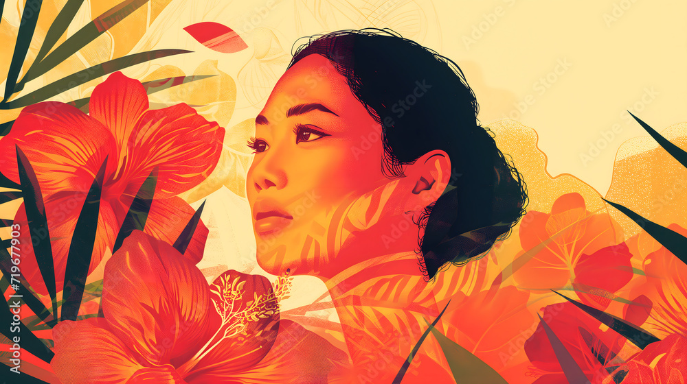 Banner for Asian American and Pacific Islander Heritage month ...