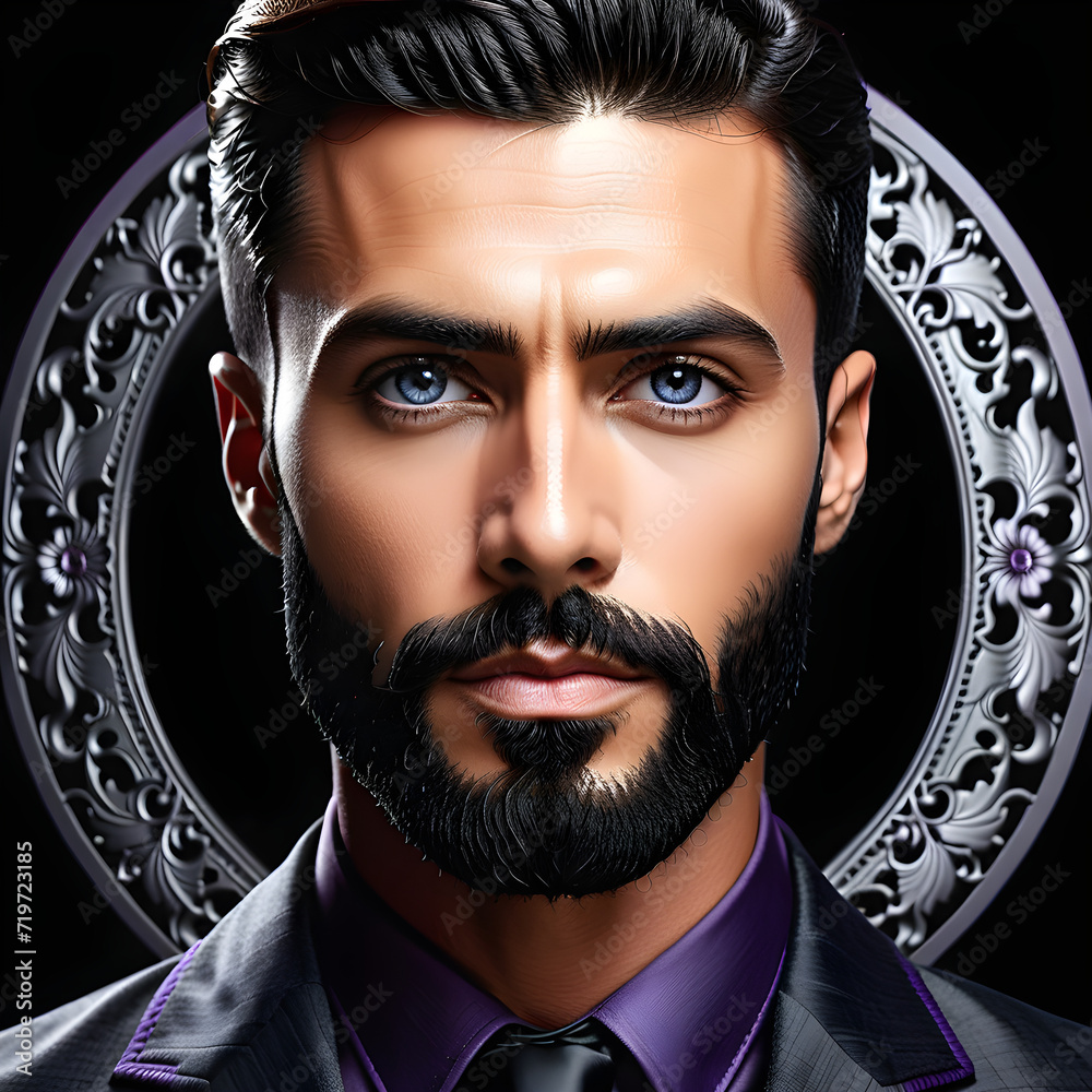 The Beautiful Palette of Beards: Creative Beard Color Art and Styling ...