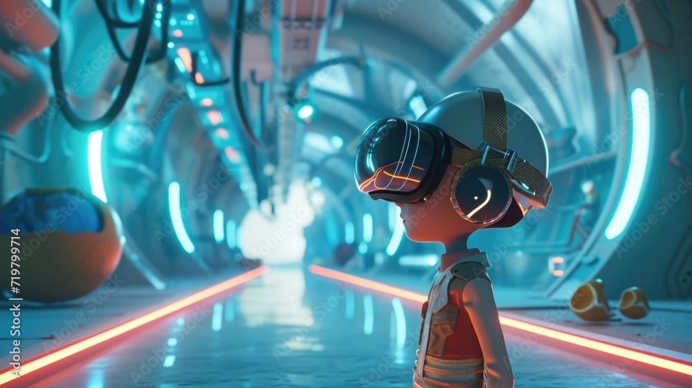 Cartoon digital avatars of Techy the Mole A techsavvy engineer with a ...