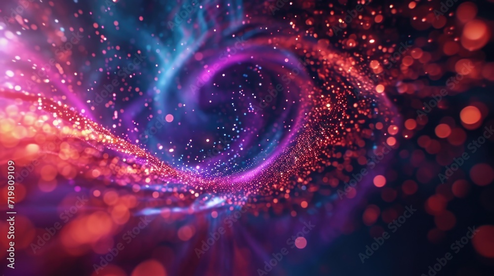 Watch as the vibrating b frequencies come to life in a dazzling display ...