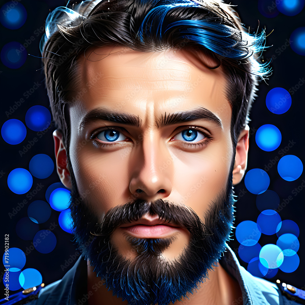 The Beautiful Palette of Beards: Creative Beard Color Art and Styling ...