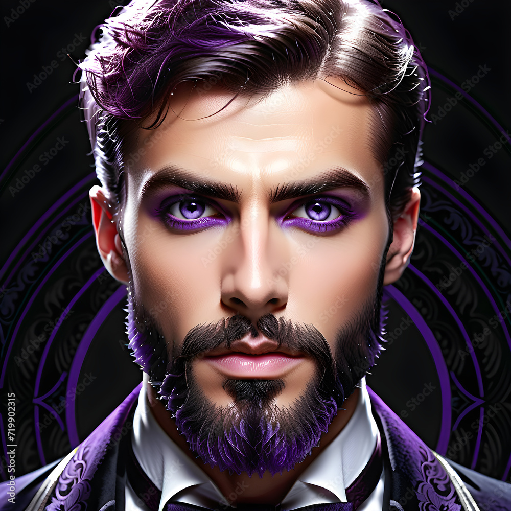 The Beautiful Palette of Beards: Creative Beard Color Art and Styling ...