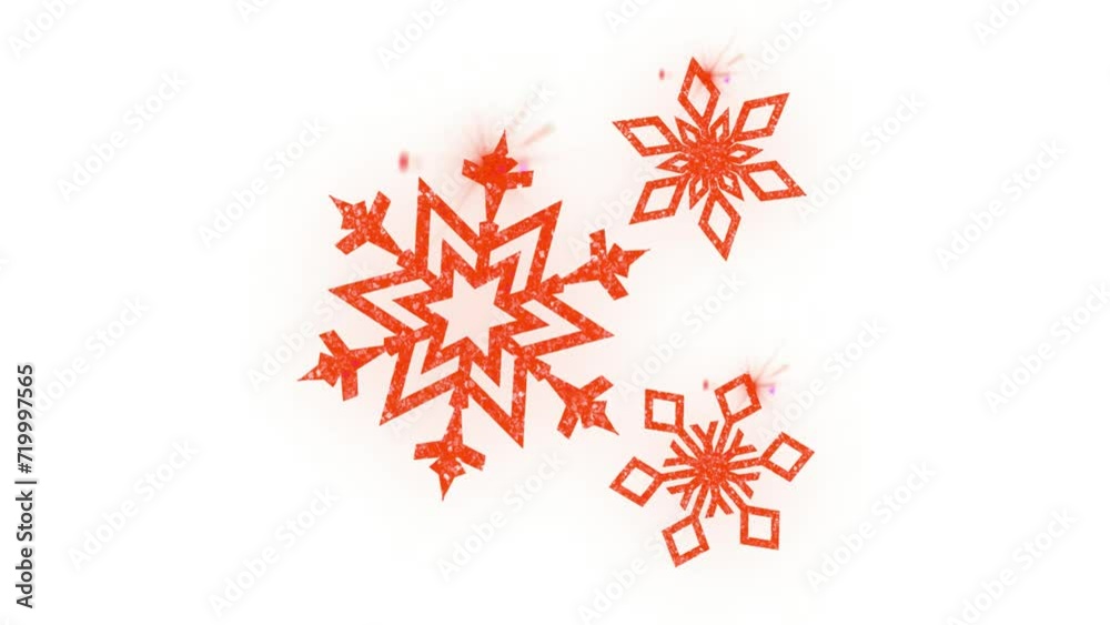 Gold Background Merry Christmas Concept Greeting Video Card Gifts ...